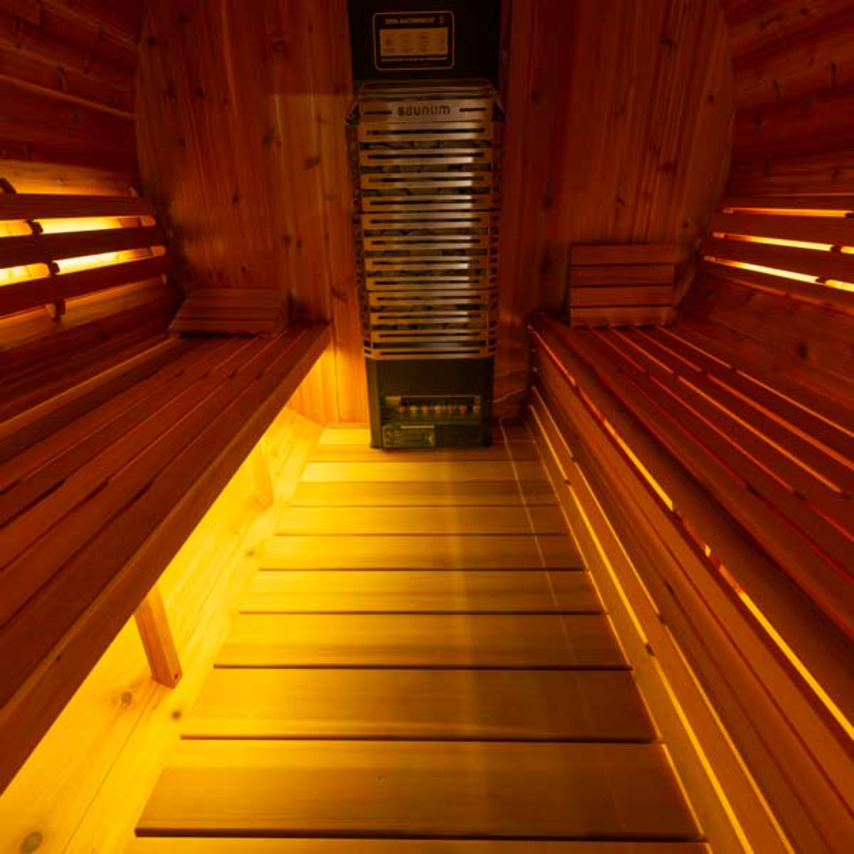 Leisurecraft Saunalumin Double Bench Lighting Set — Pure Saunas