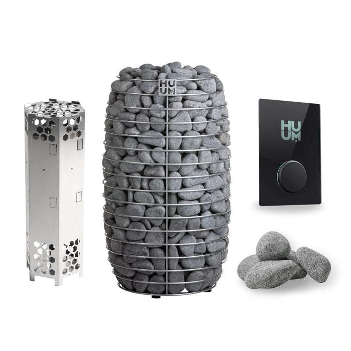 HUUM HIVE Mini 10.6kW 240V Electric Sauna Heater – Complete Package (U ...