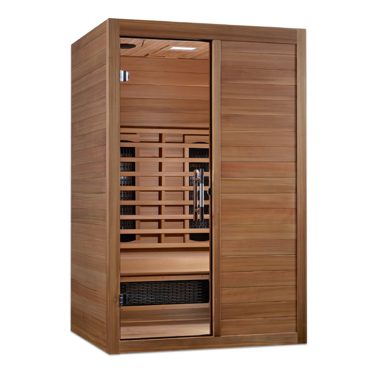 Maxxus S-Line 2-Person Full Spectrum Infrared Sauna | MX-S206-01-FS-PC — Pure Saunas